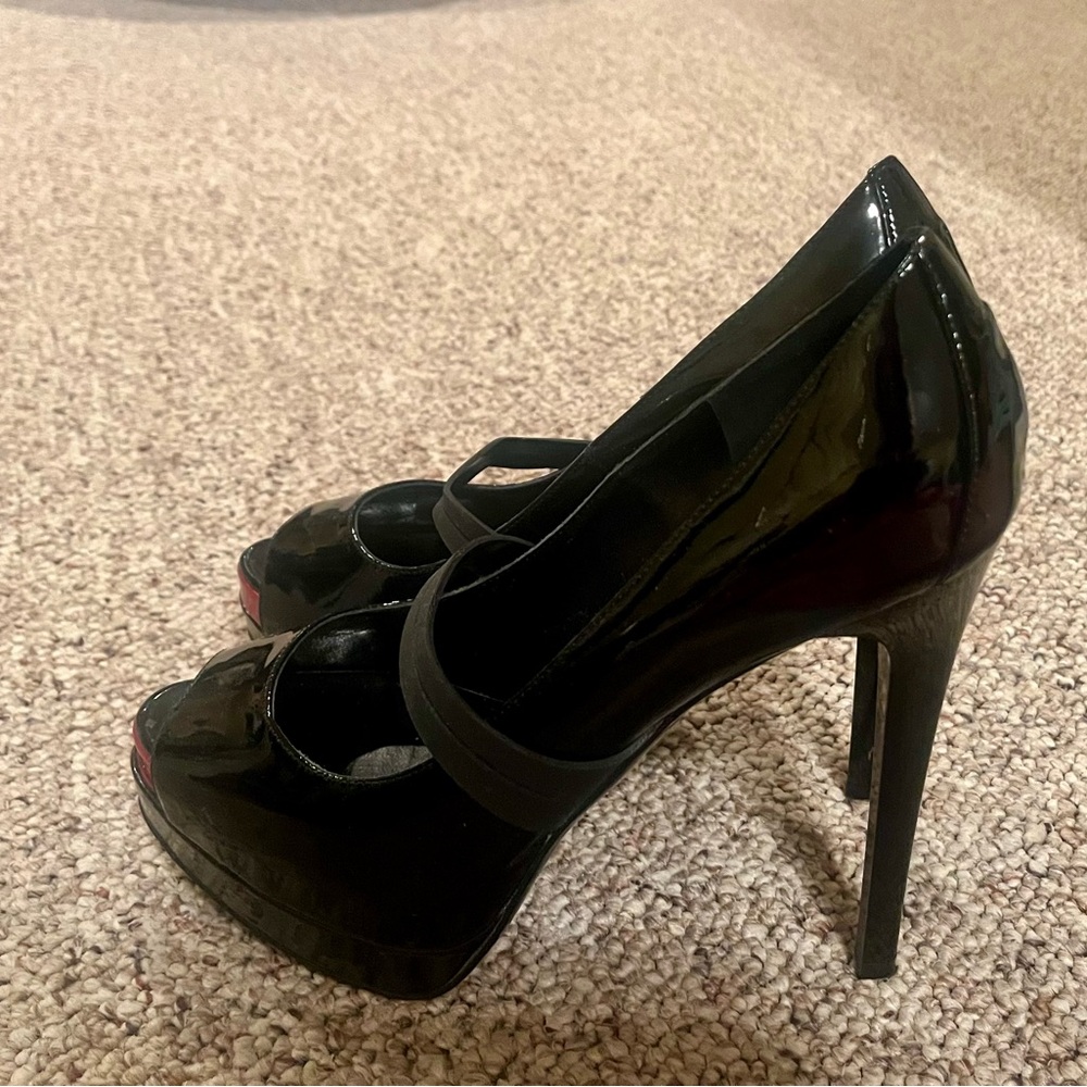 Ruthie Davis Black Shoes, Very High Hill, Fare Condit… - Gem